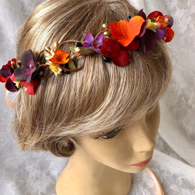 Autumn Flower Crown - Etsy