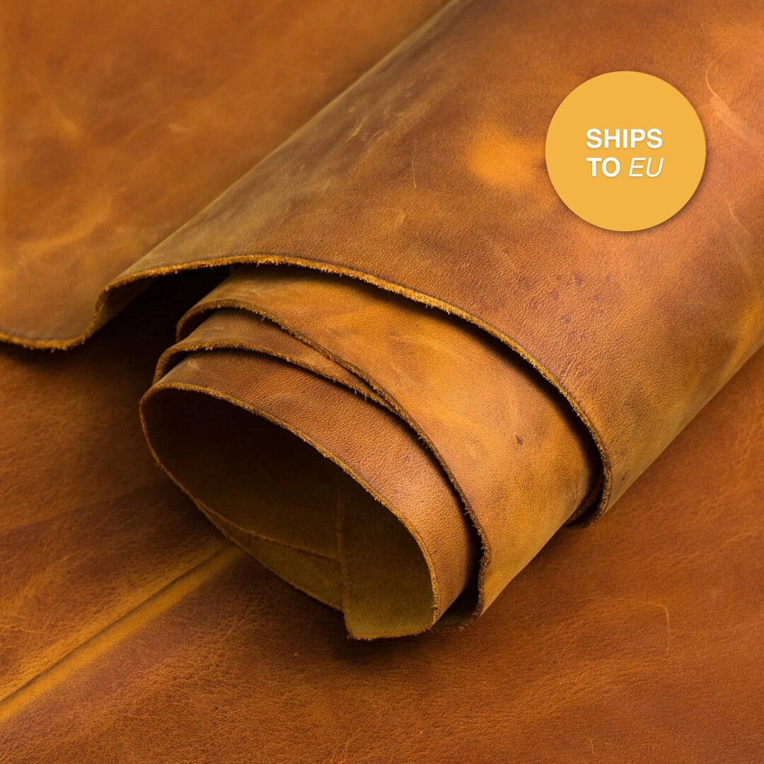 Pannello in pelle Crazy Horse di grado A e lato intero per hobbisti ...