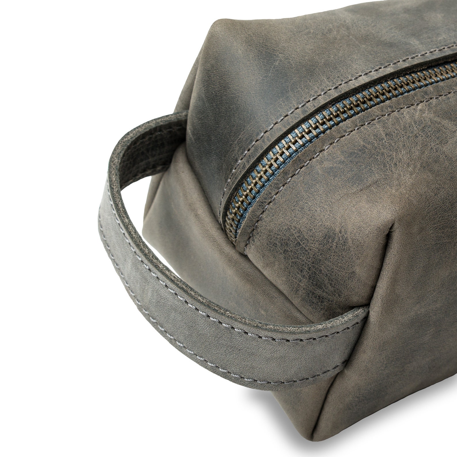 PERSONALIZED Leather Dopp Mens Dopp Kit Monogrammed Groomsmen - Etsy