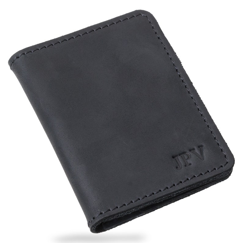 Personalized Leather Wallet Personalized Slim Credit Card - Etsy
