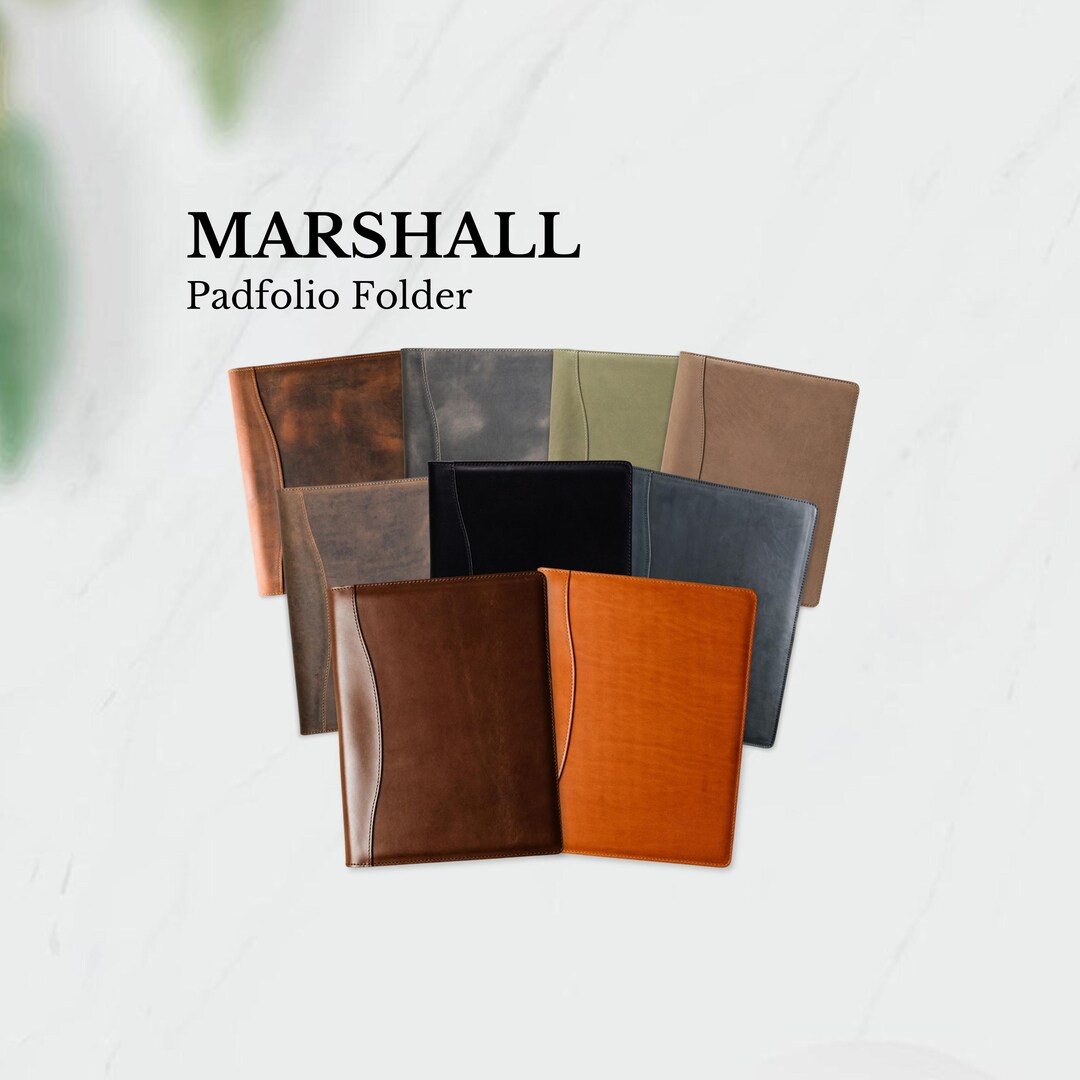 Custom Leather Padfolio - Personalized Legal Pad Holder, MBA Graduation ...