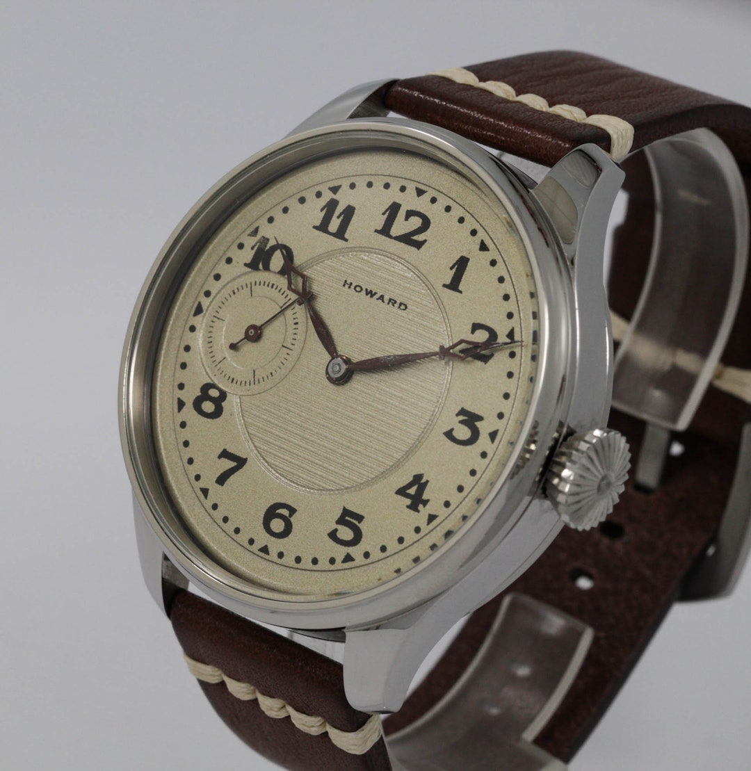Howard Watch USA Early 1900s Marriage Men's Watch Mechanical Movement ...
