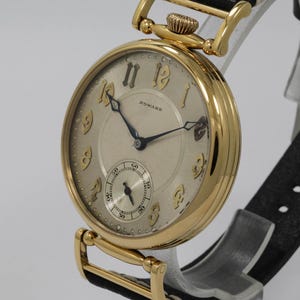 Howard Watch USA Early 1900s Marriage Men's Watch Mechanical Movement ...