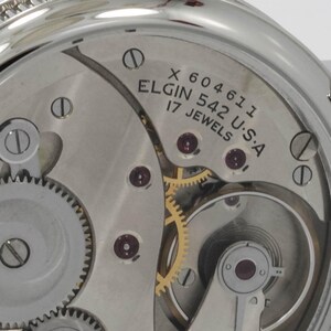 Elgin De Luxe Watch USA Early 1900s Marriage Men's Watch Mechanical ...