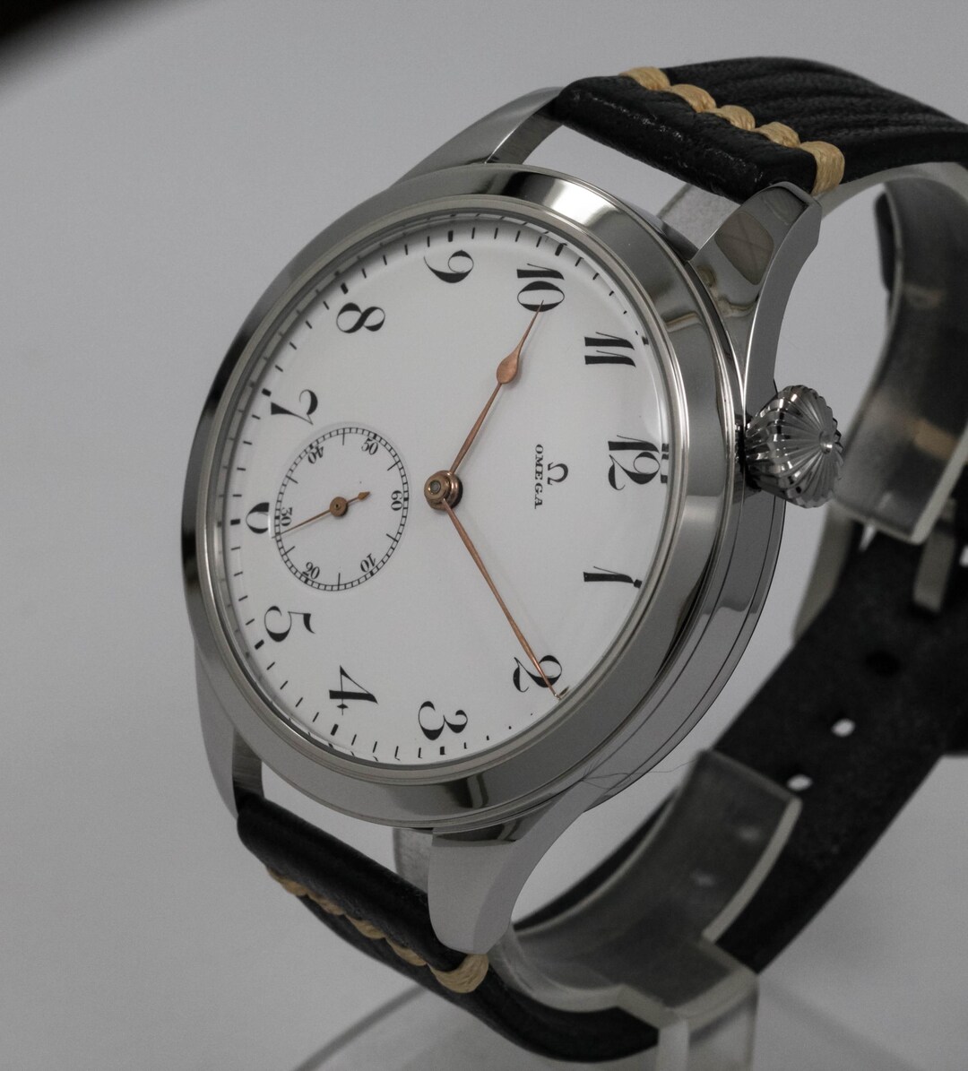 Omega Marriage Men's Watch Mechanical Movement, Porcelain Dial, Steel ...