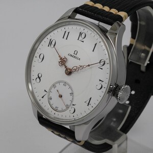 Omega Marriage Men's Watch Mechanical Movement, Porcelain Dial, Steel ...