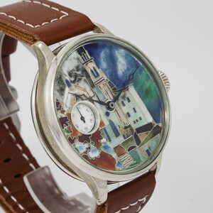 Watch With a Cloisonne Enamel Dial With 1926 IWC Movement Cal 77 - Etsy UK