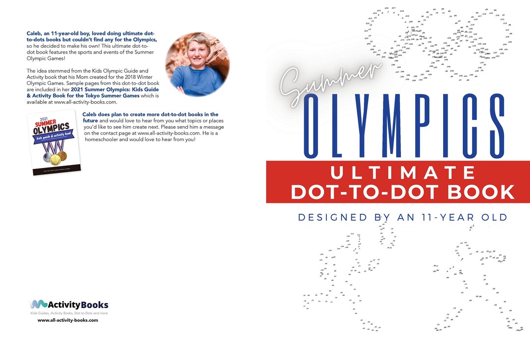 Summer Olympics Ultimate Dot-to-dot Book: Designed by an 11-year-old - Etsy