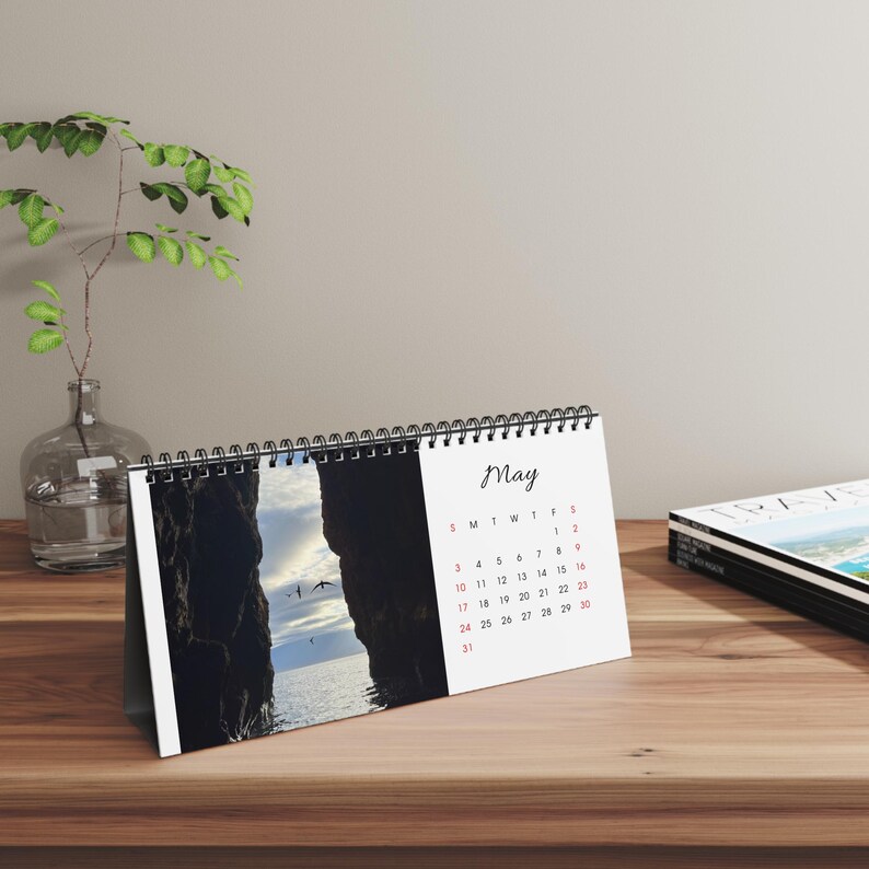 Galapagos Animals Desktop 2026 Calendar | Wildlife and Landscapes Flip ...