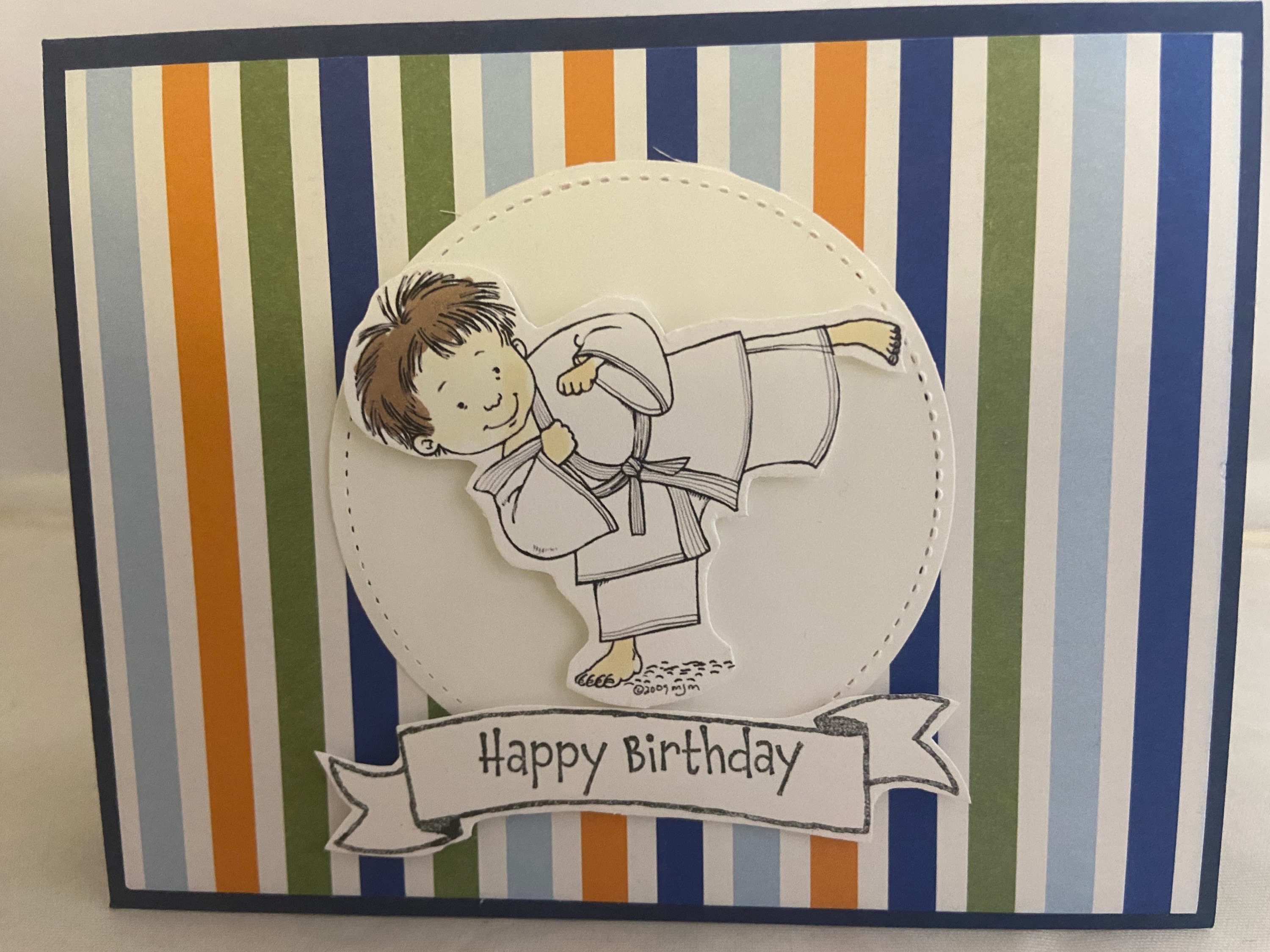 Karate Birthday Card - Etsy