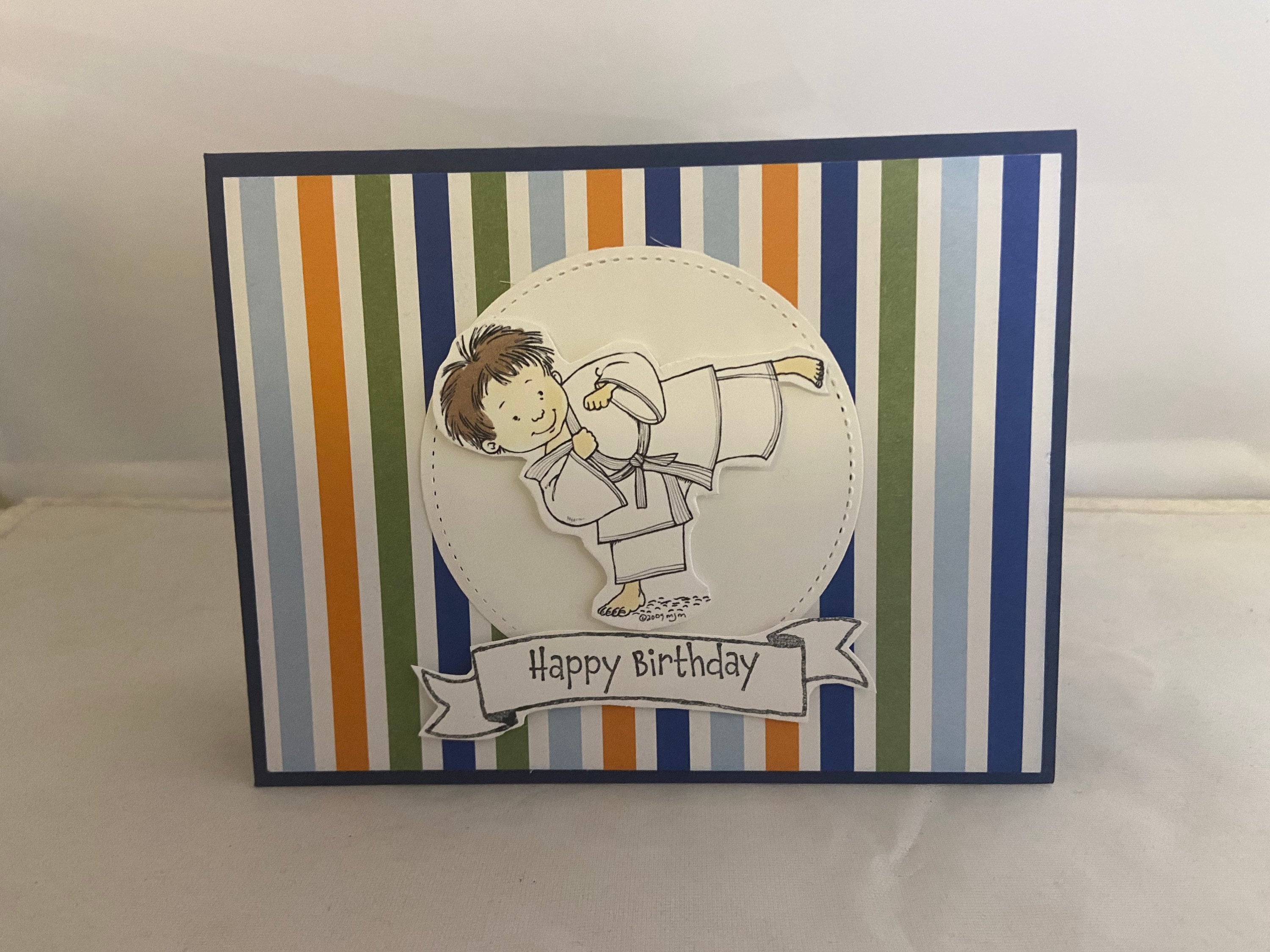 Karate Birthday Card - Etsy