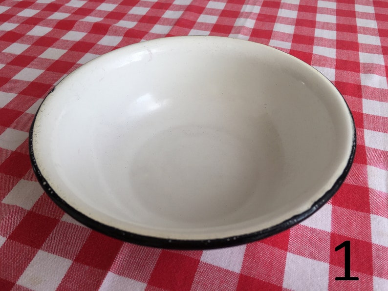 Vintage White Enamel Bowl. Soviet Vintage Small Metal Bowl. | Etsy Vintage White Enamel Bowl. Soviet Vintage Small Metal Bowl. | Etsy