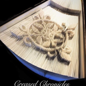 Twisted Tree Double Fold Book Folding Pattern - Etsy