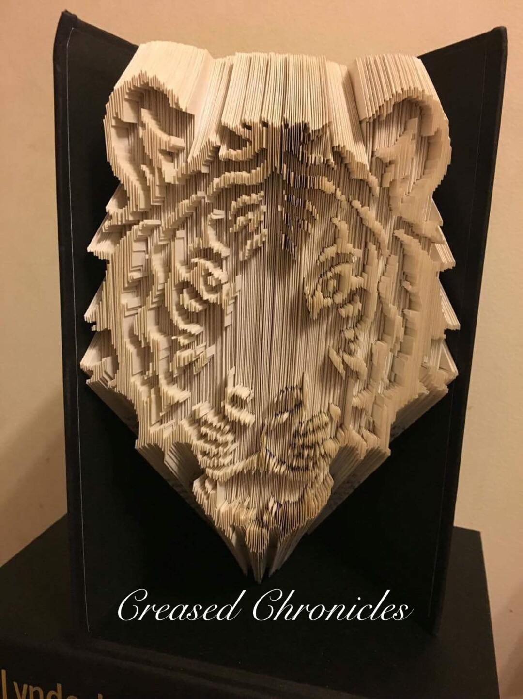 Fancy Tiger Book Folding Pattern - Etsy