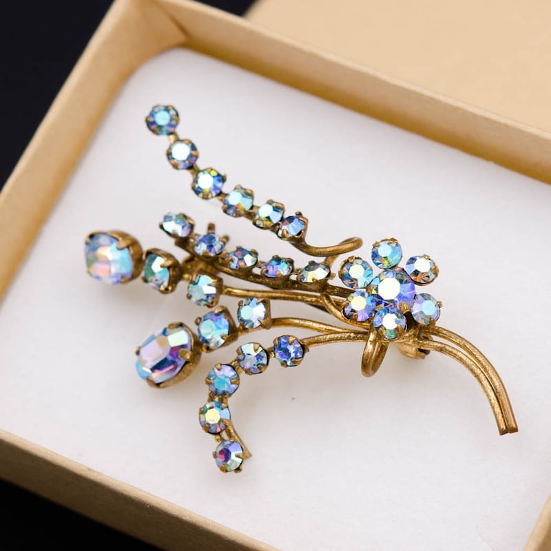 Alexandrite Brooch - Etsy