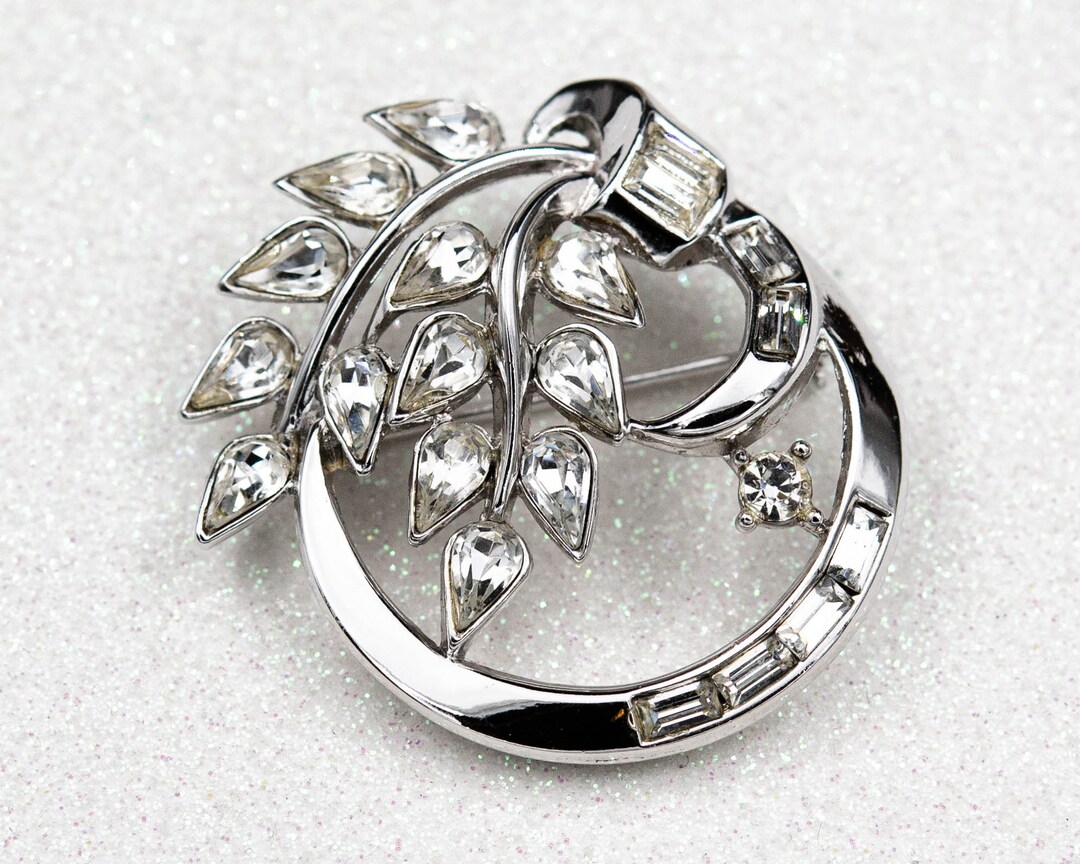 Vintage Silver Crown Trifari Brooch Pat Pend Jewelry Alfred Philippe ...