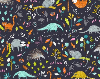 Animal fabric | Etsy