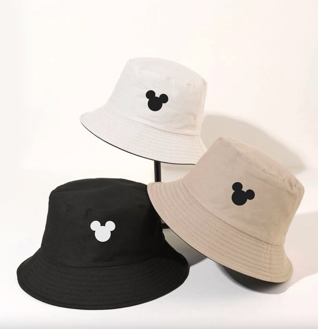Mickey Bucket Hat - Disney Bucket Hat - 90s Disney Mickey Hats - Mickey ...
