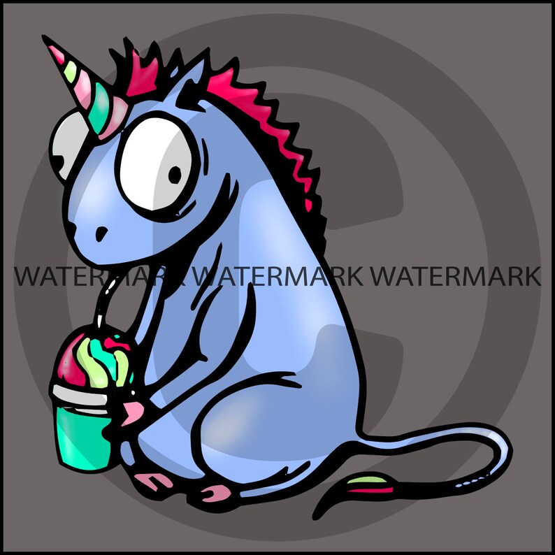 Unicorn Clip Art, Unicorn Clipart 11 PNG Files, Commercial License ...