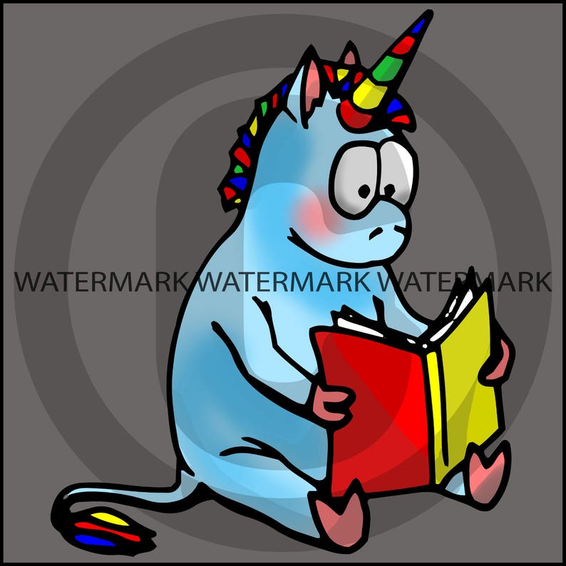 Unicorn Clip Art, Unicorn Clipart 11 PNG Files, Commercial License ...