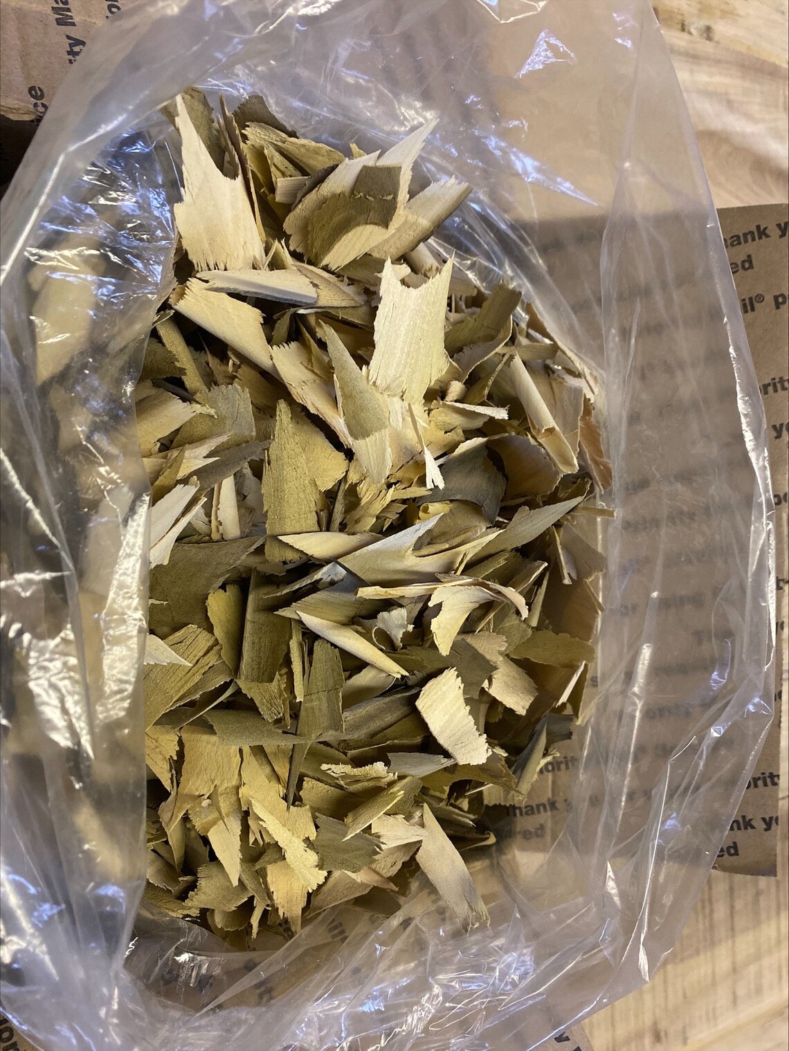 Large Hardwood Shavings. Great for Fire Starting, Smokers, Craft ...