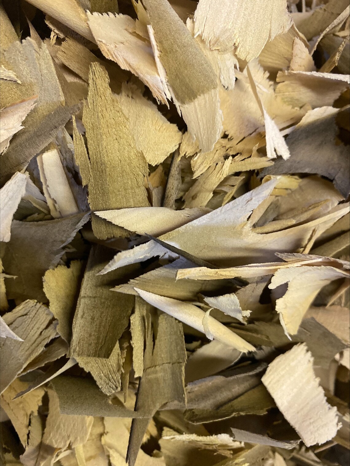 Large Hardwood Shavings. Great for Fire Starting, Smokers, Craft ...