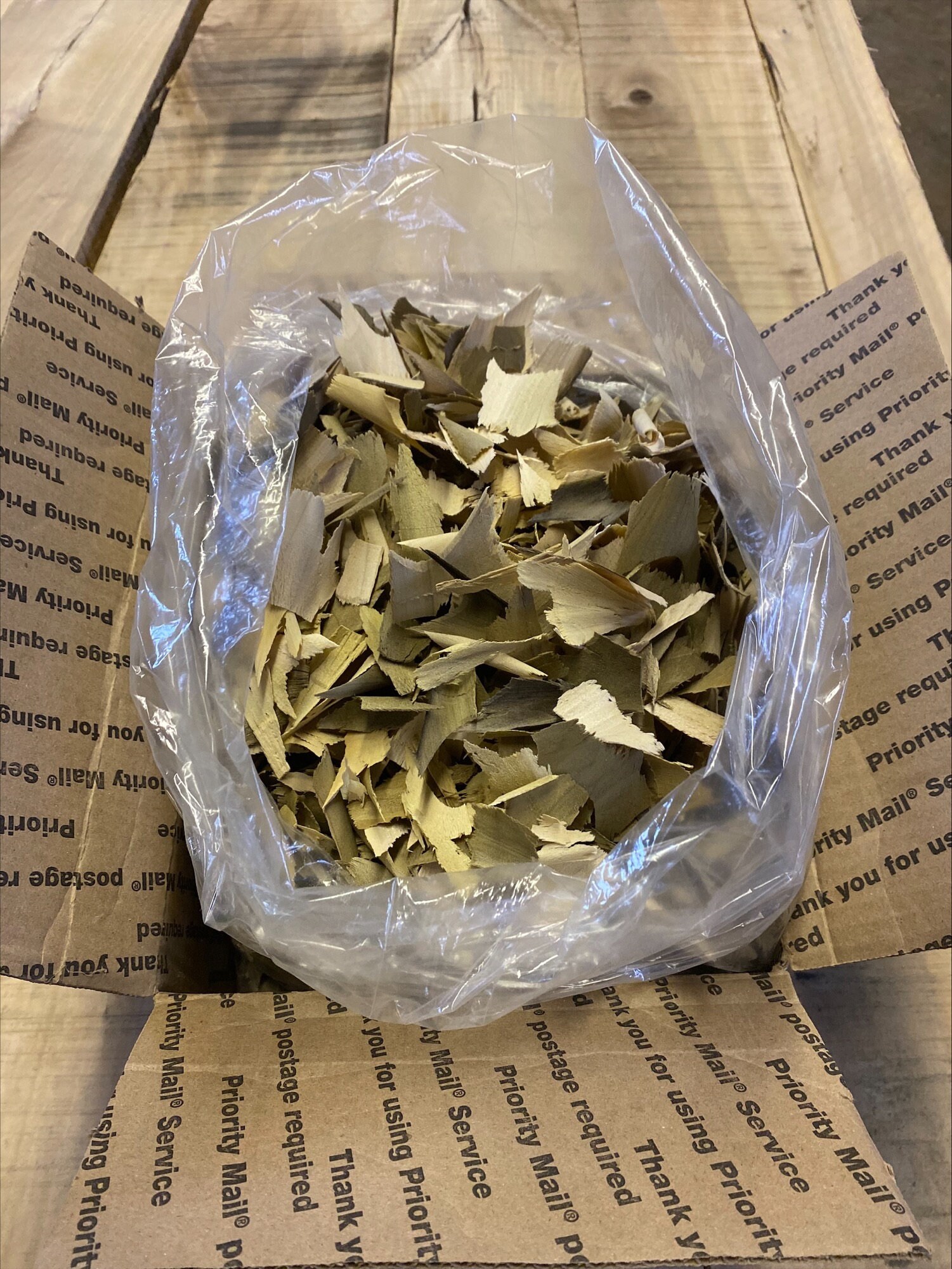 Large Hardwood Shavings. Great for Fire Starting, Smokers, Craft ...