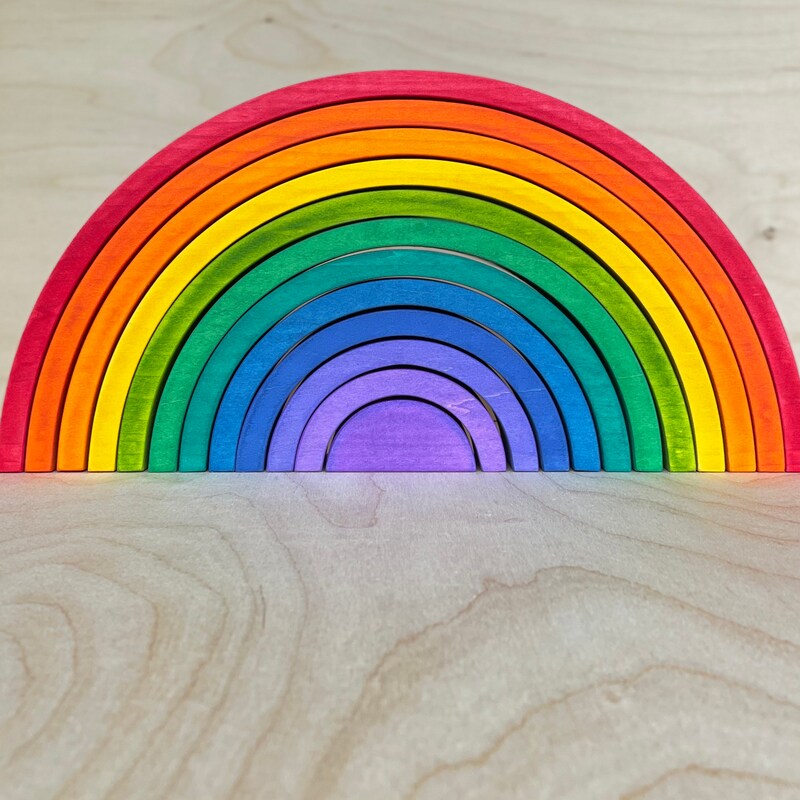 Rainbow Stacker - Etsy
