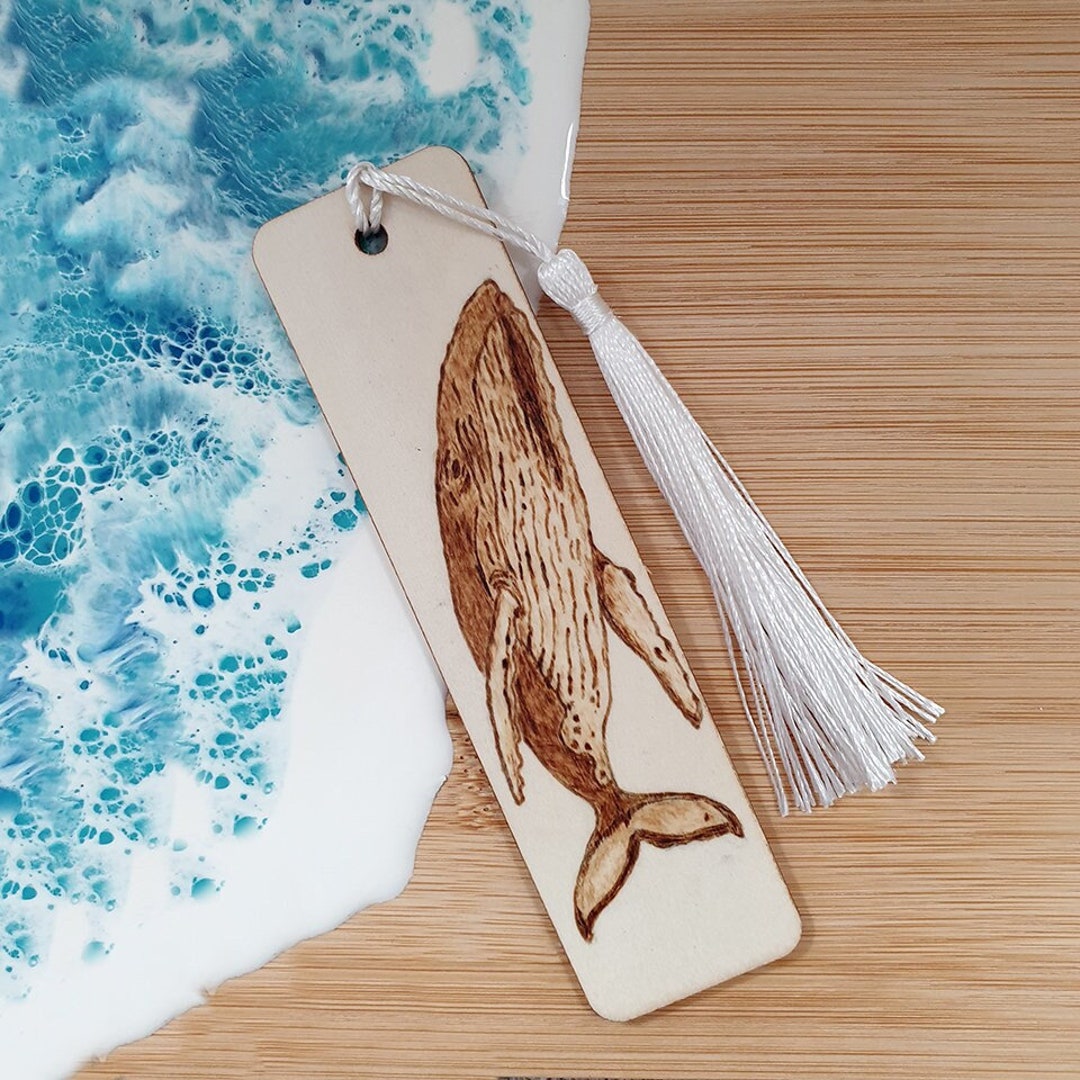 Humpback Whale Bookmark Book Accessories Whale Bookmark Bookmarker ...