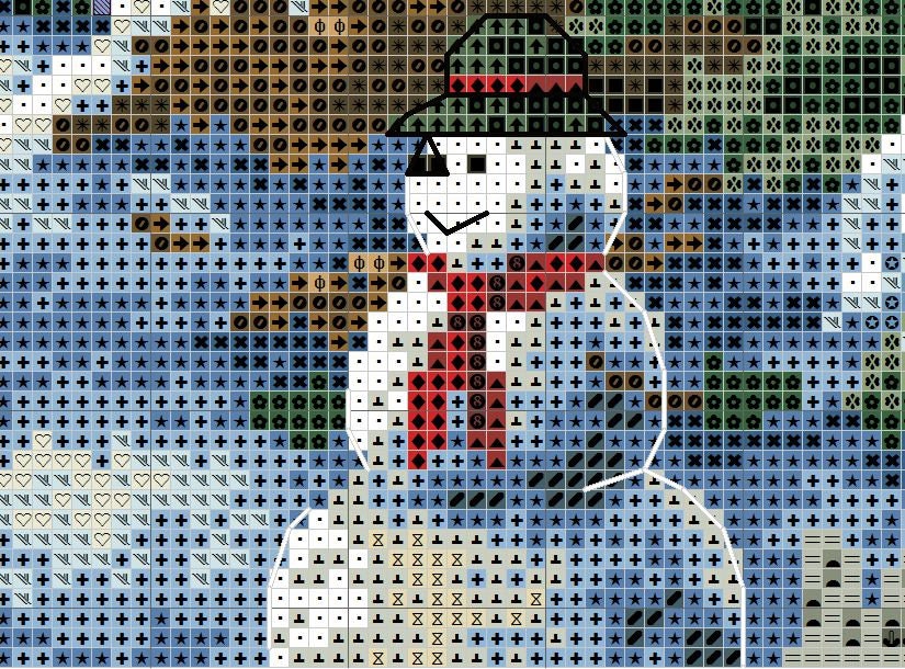 Winter Sonata Counted Cross Stitch Pattern Christmas Village | Etsy