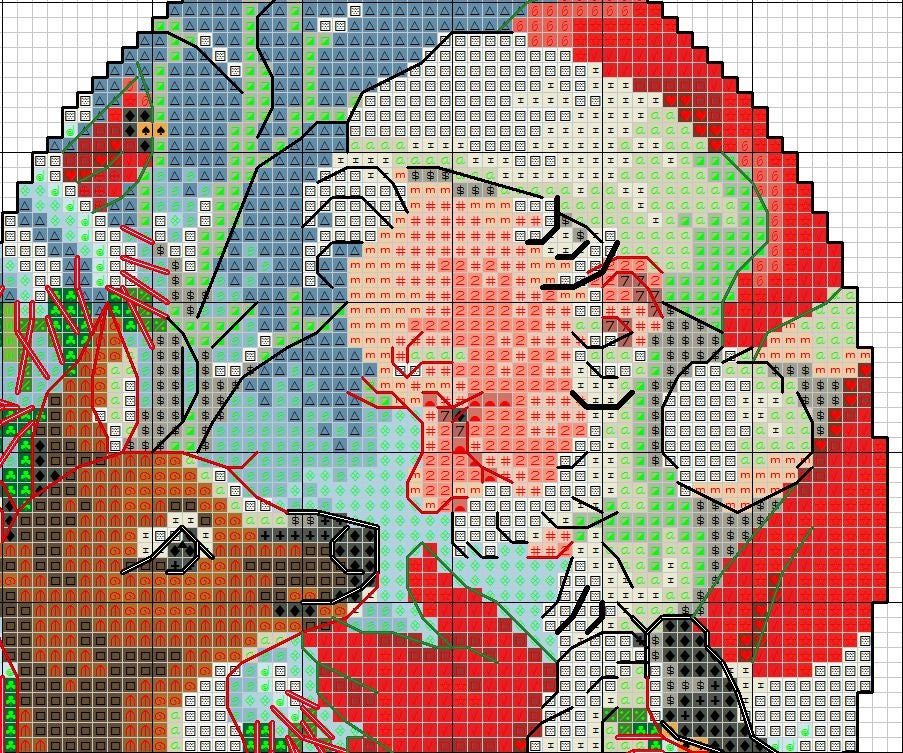 Christmas Cross Stitch Pattern Spirit of Santa Ornaments Set - Etsy