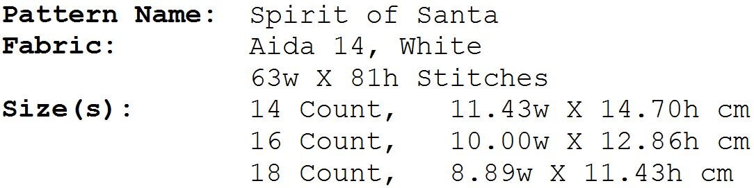 Christmas Cross Stitch Pattern Spirit of Santa Ornaments Set - Etsy