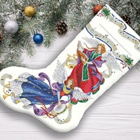 Angel Cross Stitch - Etsy