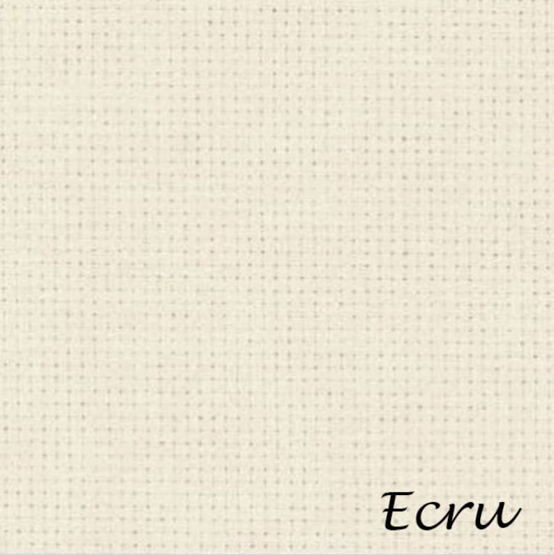 AIDA Fabric 11 Count, Cross Stitch Fabric, Fabric to Stitch ...