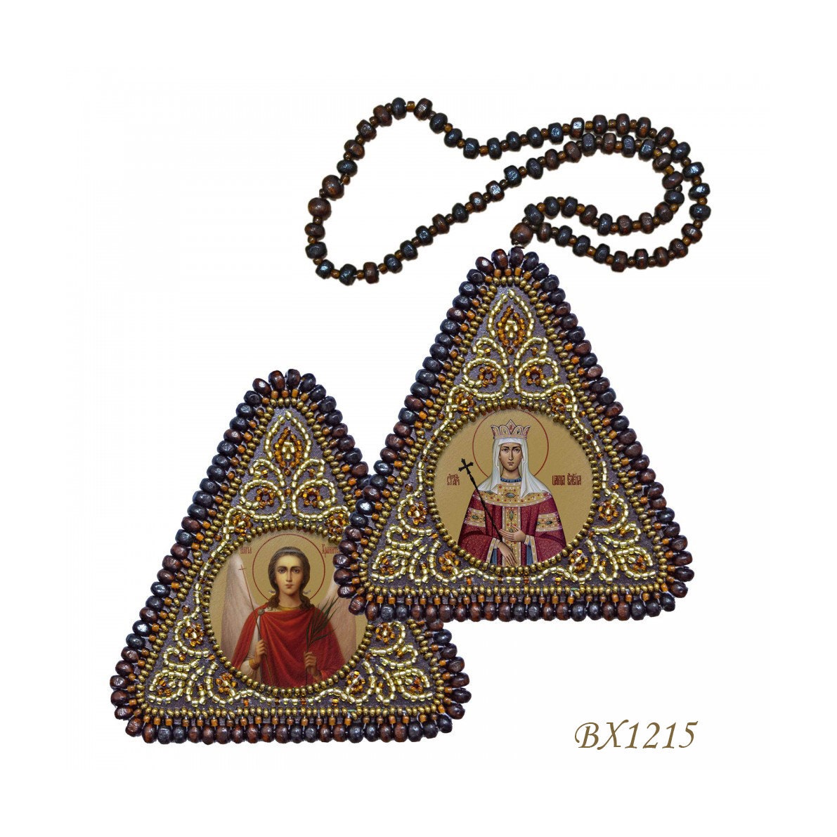 Orthodox Icon Beads Embroidery Kit Beaded Embroidery of Beads | Etsy