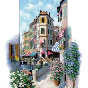 Venice Bead Embroidery Kit Italian Landscapes Needlework Kit - Etsy