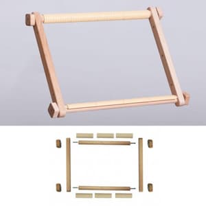 Easy Clip Hand Frame Wooden Needlework Frame Beading Frame Scrooling ...