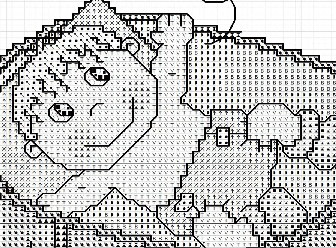 Baby Animals Sampler Counted Cross Stitch Pattern Embroidery - Etsy