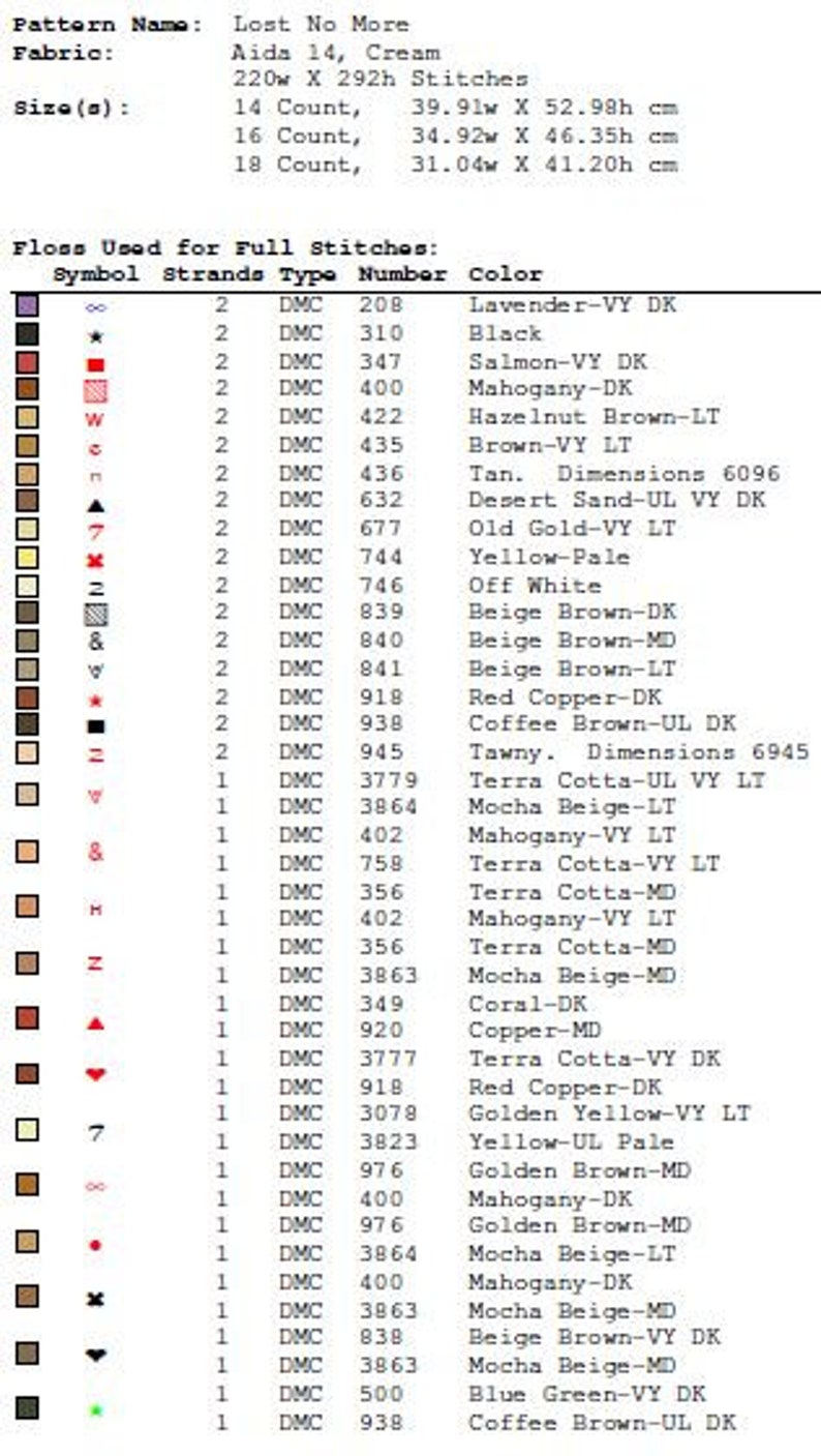 Cross Stitch Pattern Lost No More Digital Pattern Modern Wall - Etsy