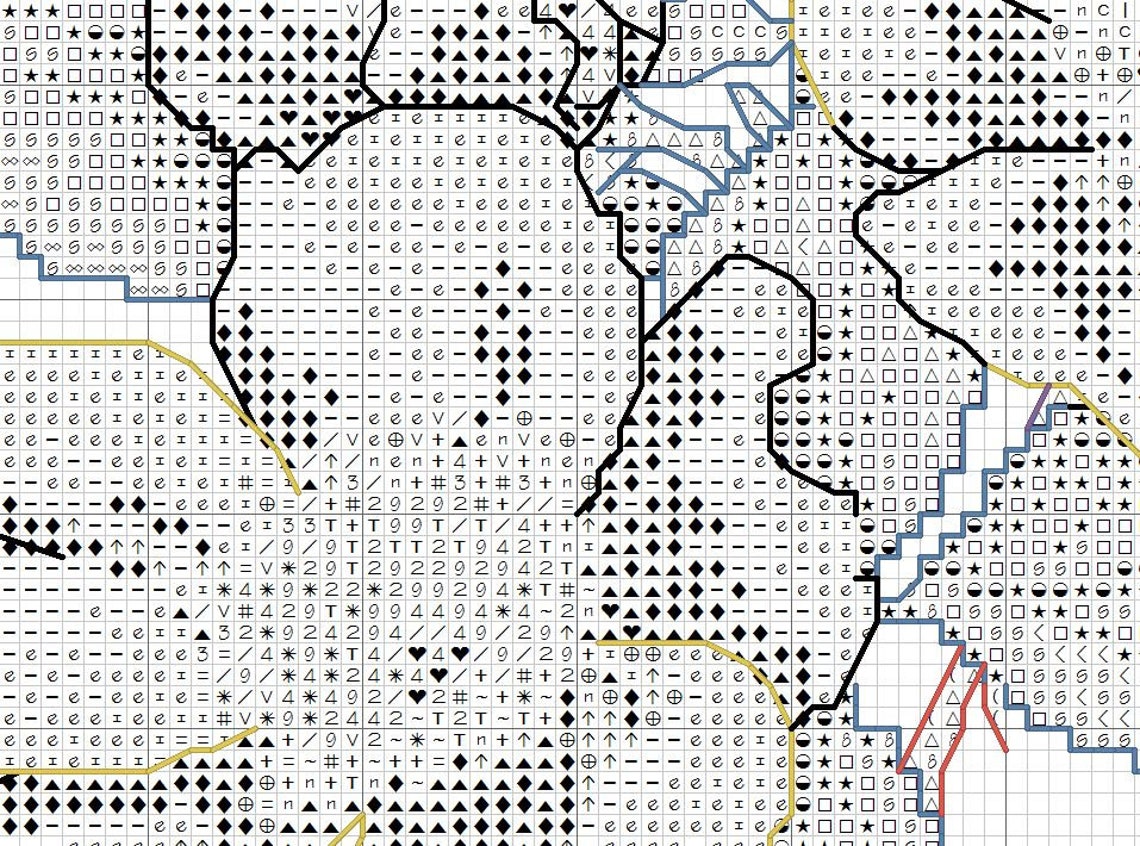 Cross Stitch Pattern Dark Pink Wild Roses Digital Pattern - Etsy
