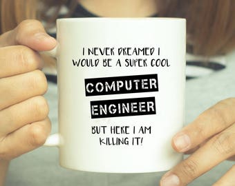 Computer Circuit Diagram Programmer Coffee or Tea Mug