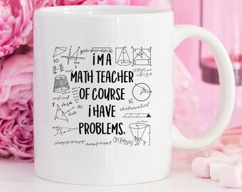 Funny Math Teacher Mug - Etsy