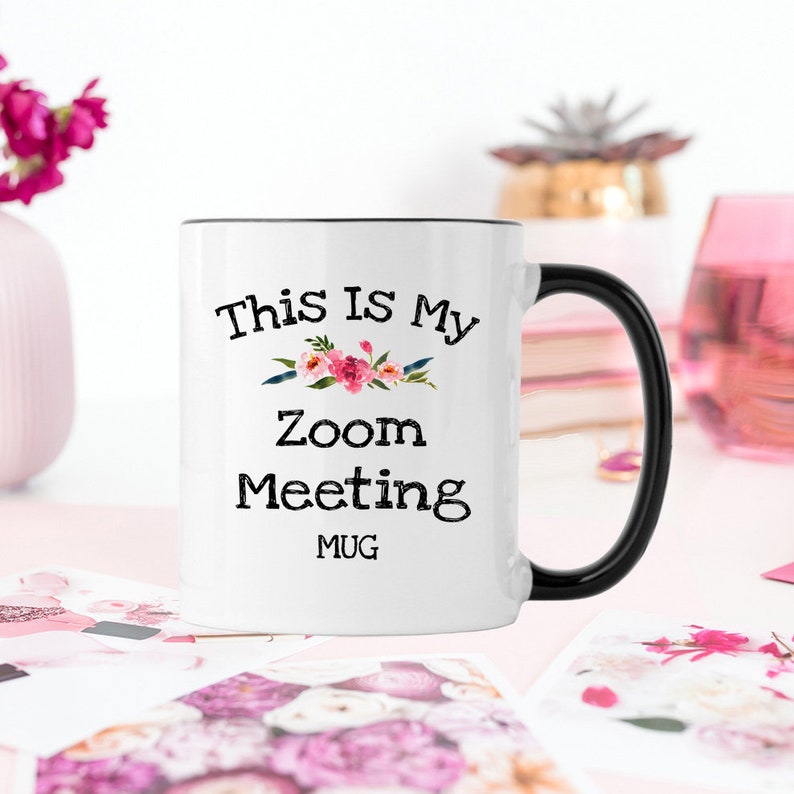 Zoom Meeting Funny Office Coffee Mug Funny Office Gift - Etsy