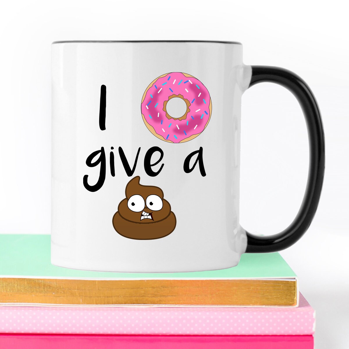 Taza de caca café me hace caca taza de café taza divertida | Etsy