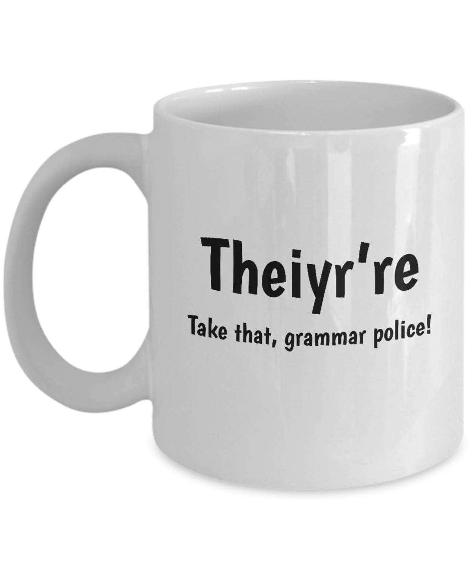 Grammar Gift Grammar Mug Grammar Police English Teacher | Etsy