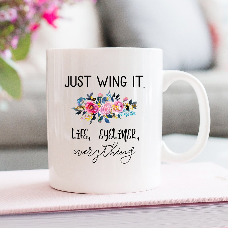 Just Wing It Mug - Etsy