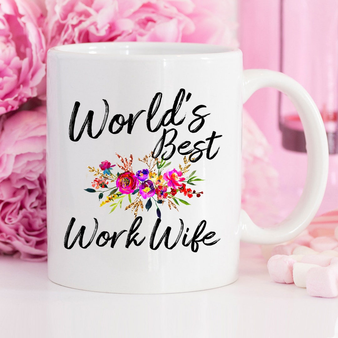 World's Best Work Wife, Work Wife Gifts, Gift for Coworkers, Work Wife ...