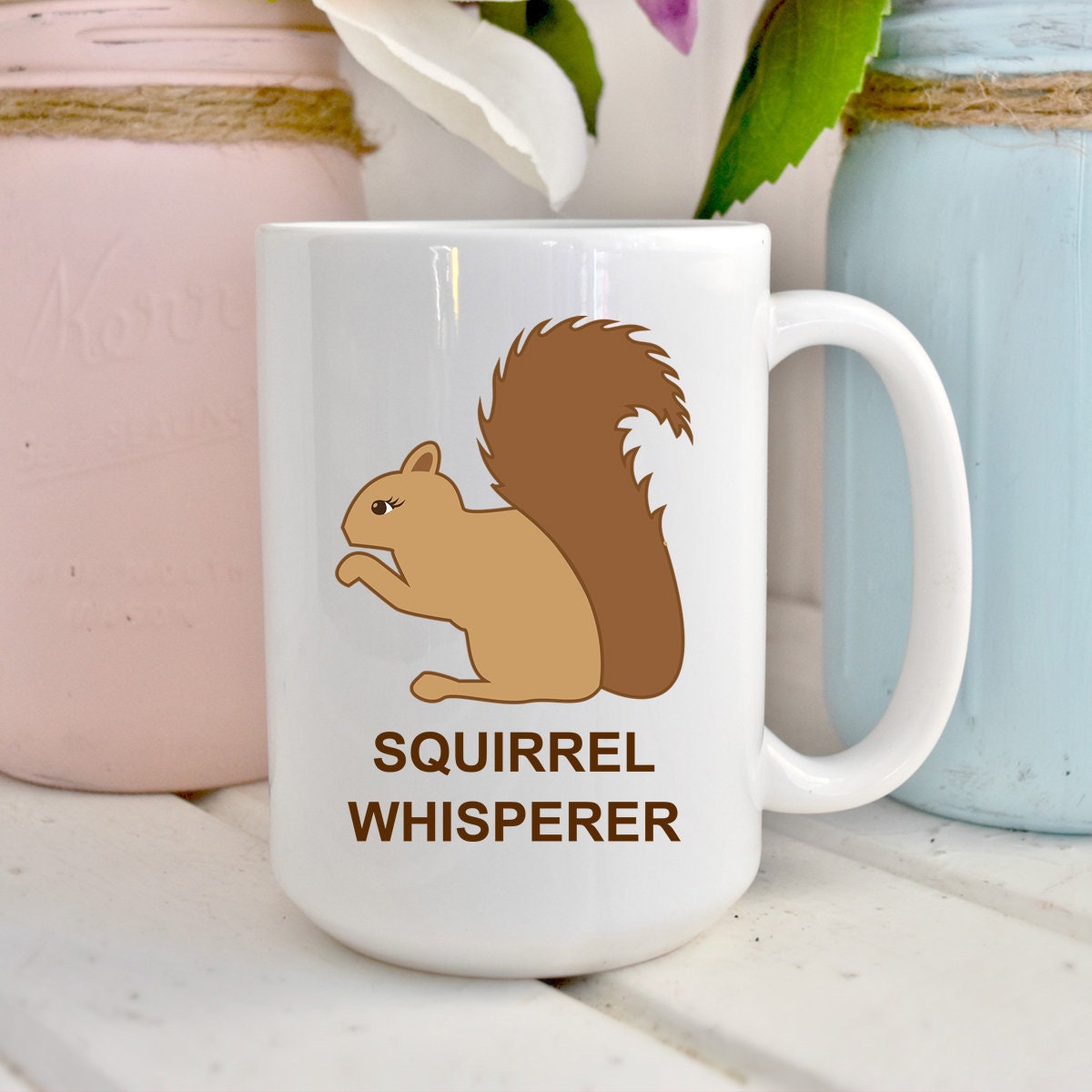 Squirrel Squirrel Mug Mug Coffee Mug Coffee Cup Squirrel | Etsy