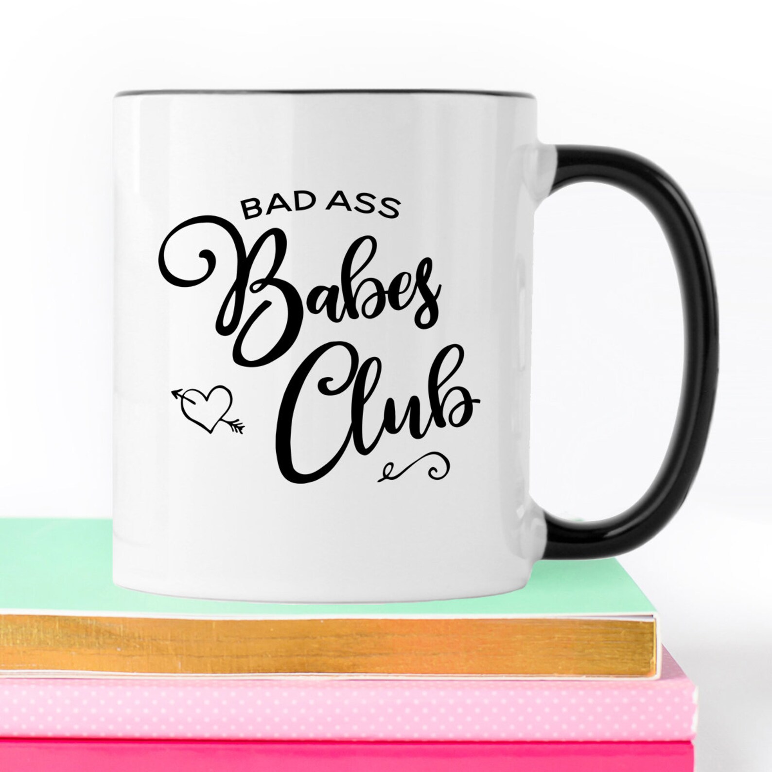 Badass Babes Club Coffee Mug Gift for Friends Best Friend | Etsy