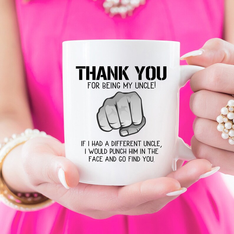 Thank You for Being My Uncle New Uncle Coffee Mug Uncle - Etsy